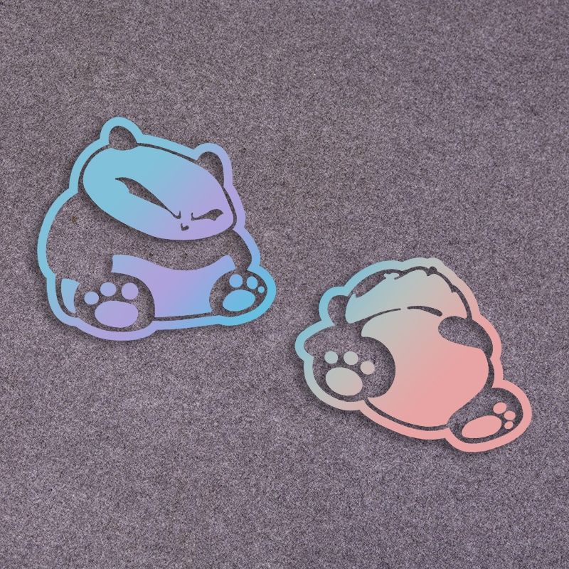 Kung Fu Panda Sticker Kereta Car Body Sticker Windows Bumper Back ...