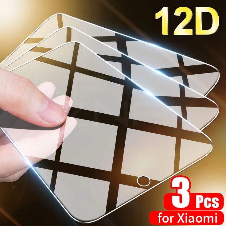 3 Pcs Clear Tempered Glass For Xiaomi Redmi Note 14 13 Pro 5G 12 Pro Plus 11 11s 10s 10 9s 7 8 ...