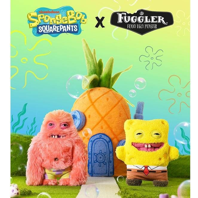 Fuggler X SpongeBob Squarepants authentic co-branded doll, Patrick Star, SpongeBob Squarepants ...