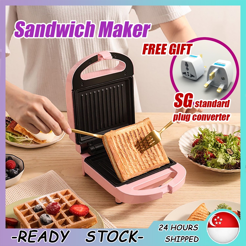 【SG Stock】 Sandwich Maker Household Small Baking Machine ...