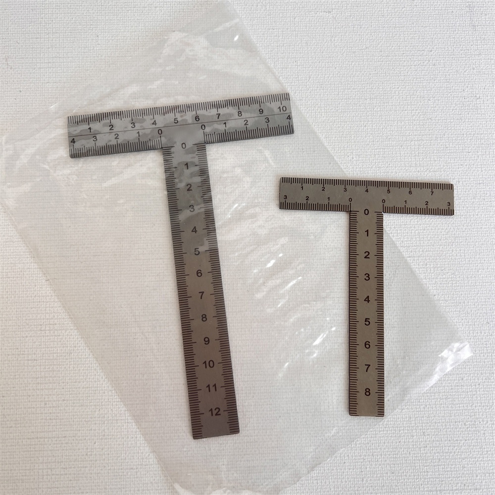 Stainless Steel T Square Ruler 90 Degree Right Angle Ruler L Square ...