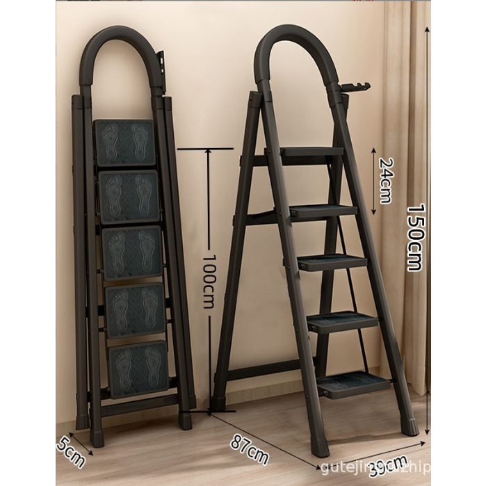 New Upgrade Iron Step Home Ladders Folding home Ladder Home-use ...