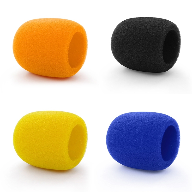 Ktv Handheld Microphone Windscreen Foam Cover Dust Proof Sponge ...