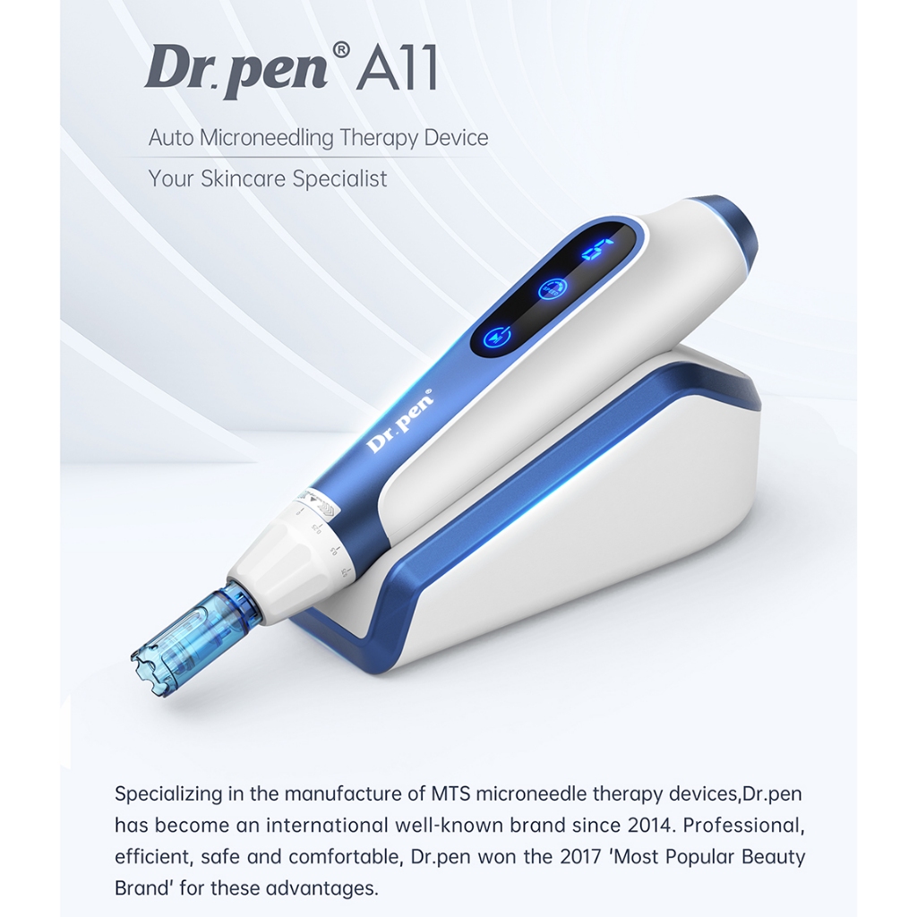 In stock 】Best Dr.pen A11 Wireless Dermapen Professional Microneedling Pen Digital 6 Levels ...