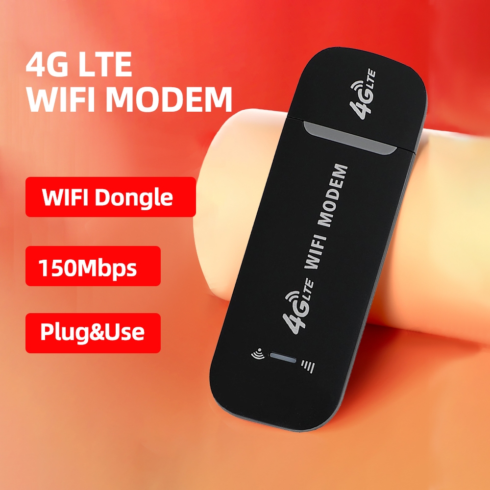 4G LTE USB Modem Dongle 150Mbps for Laptop PC Network Sim Card WiFi ...