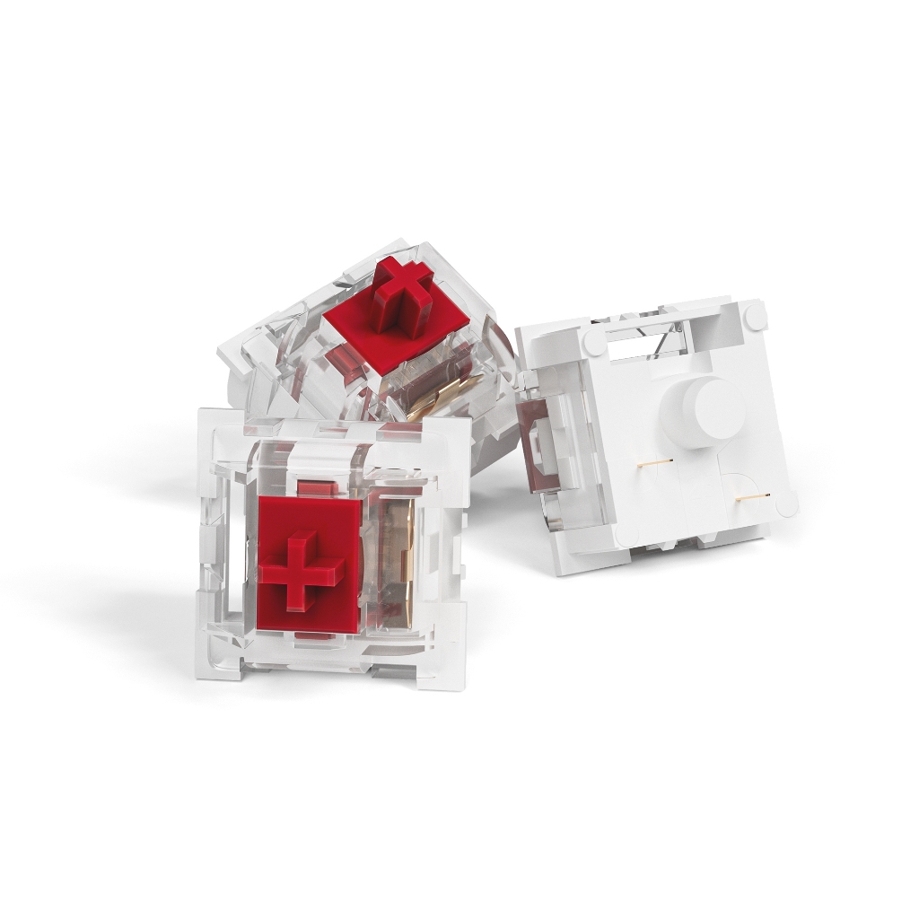 WOMIER GATERON Keyboard Red Key Switch DIY for Mechanical Keyboard 45gf ...