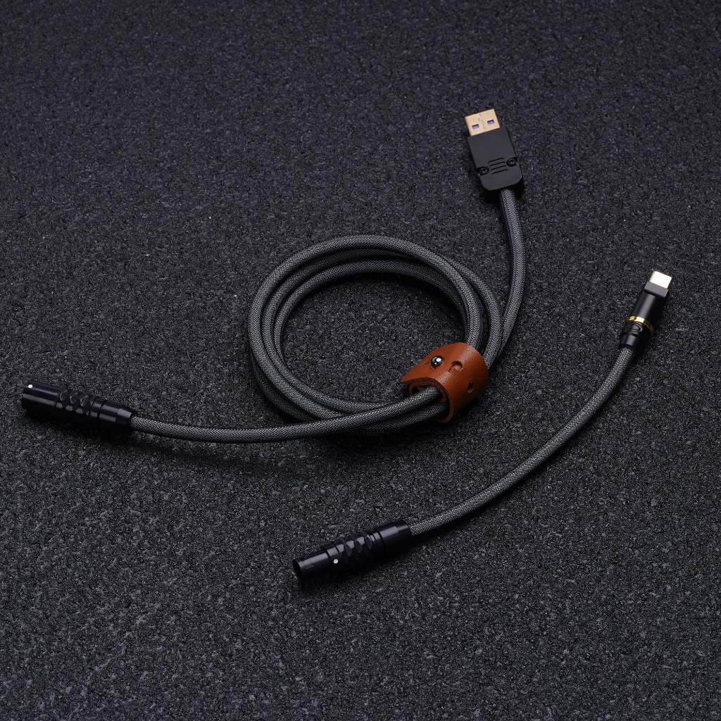 KBDfans AVIATION PLUG CUSTOM MECHANICAL KEYBOARD USB-C CABLE | Shopee ...