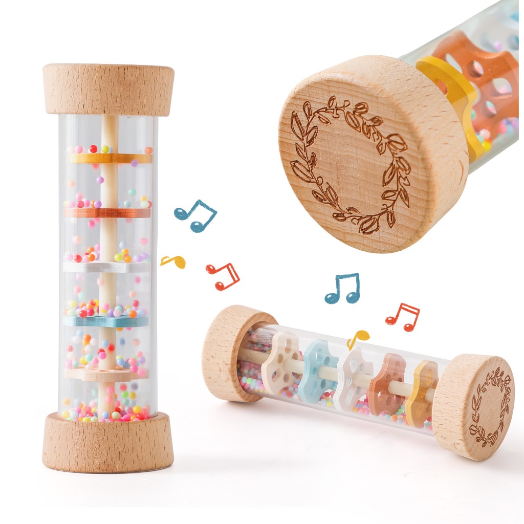 Children Educational Instrument Toy Portable Hourglasses Rainmaker Rain ...