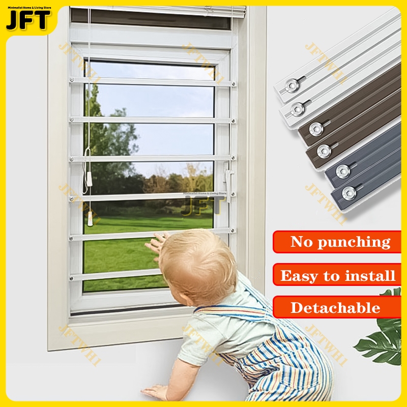 Detachable Window Grille Window guards child safety home self ...