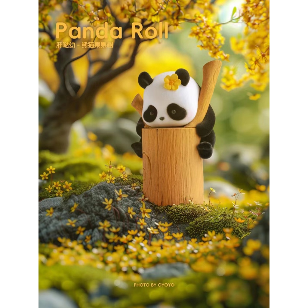 52TOYS Panda Roll Panda Roll Panda Fruit Tree Series Trendy Play ...