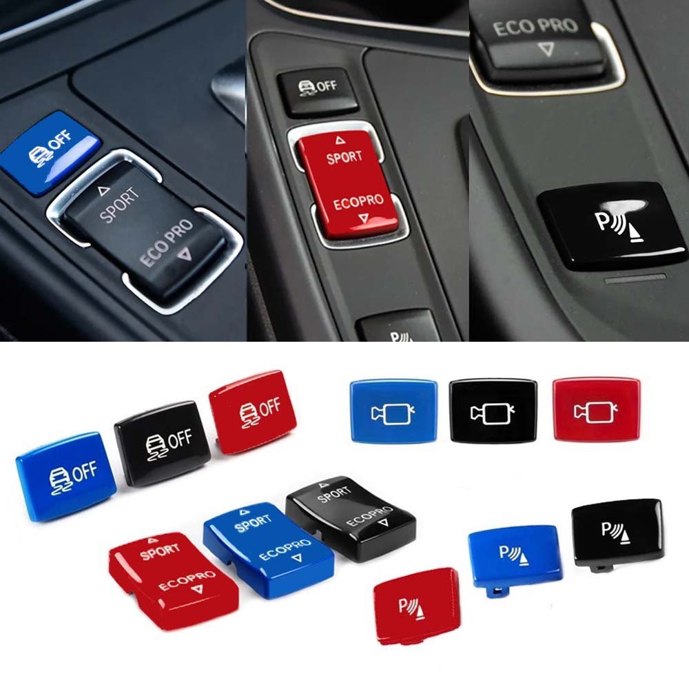 Car Sport Eco Pro ESP Antislip Radar Sensor Switch Button Cover For BMW ...