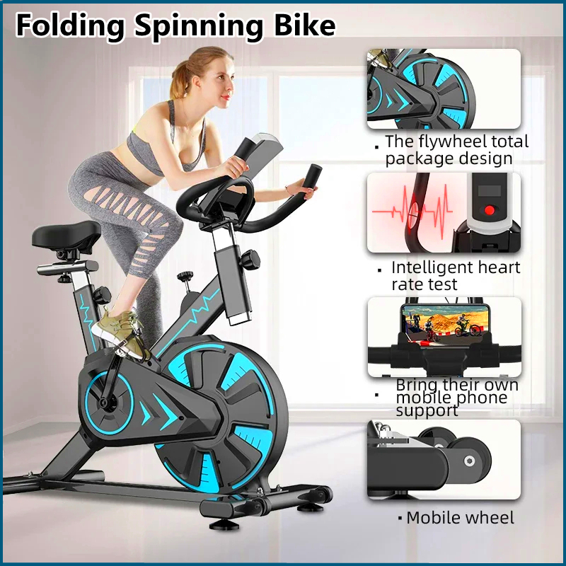 Exercise Bike Cycling Spin Bike 6KG FlyWheel Spin Bike Professional ...