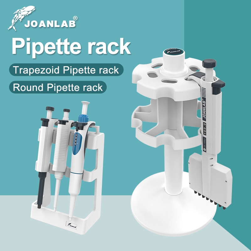 JOANLAB Pipette Rack Trapezoid Pipette Stander And Round Pipette Holder ...