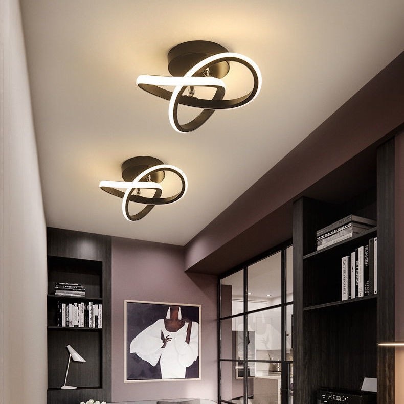 3 Colors Ceiling Lights LED Minimalist Decorative Lights Home Living ...