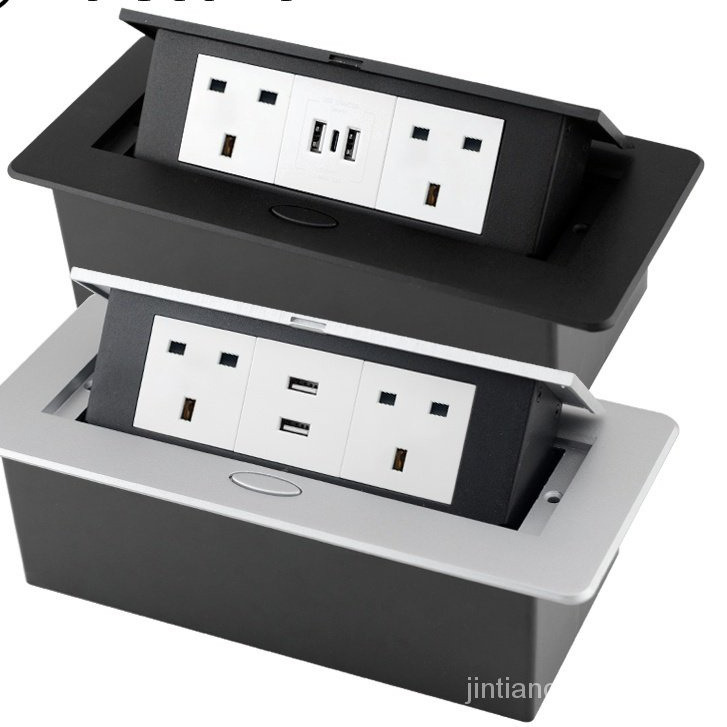 Atlectric Malaysia Plug Desktop Recessed Power Strip Socket Table ...