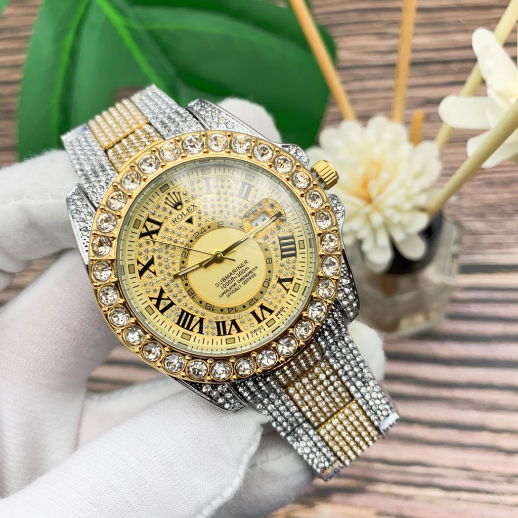 Rolex Business Luxury Wrist Watch Quartz Movement Classic High-End ...