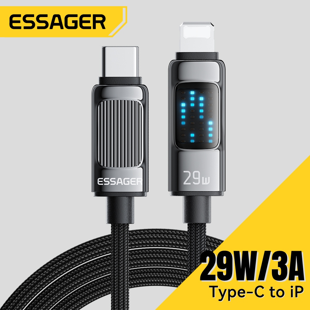 Essager Type C To L Cable Fast Charging Cable For ios 7- IP14 Pro max ...