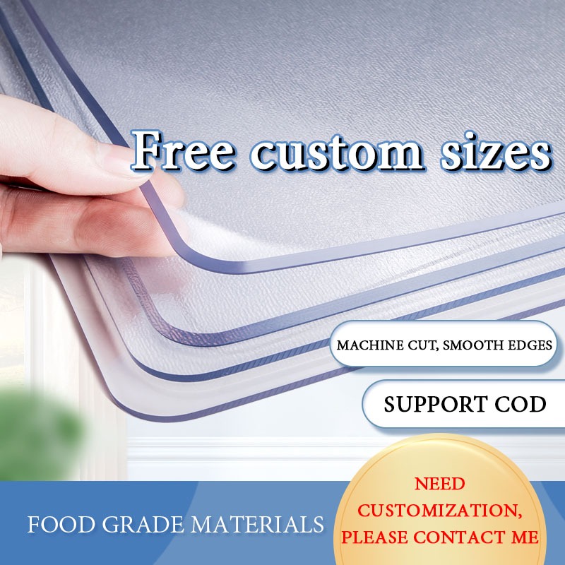 PPya Plastic Transparent table cover Clear table cloth waterproof pvc ...