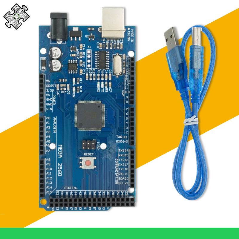 ENGLAB Arduino Mega 2560 Rev3, Mega2560, Arduino Maga Board | Shopee ...