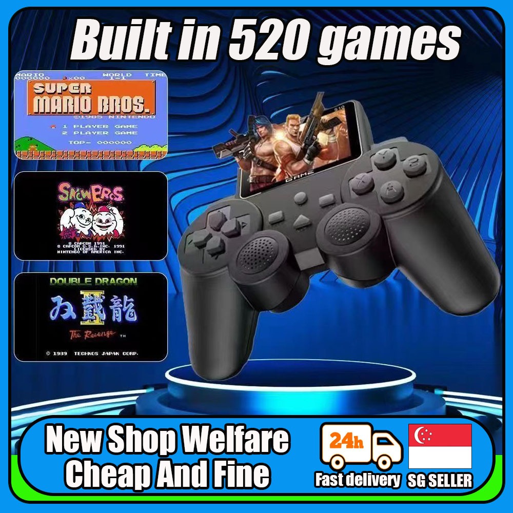 【SG Stock】Retro Game Console S10/ Portable/ Retro Video/ Handheld Games ...