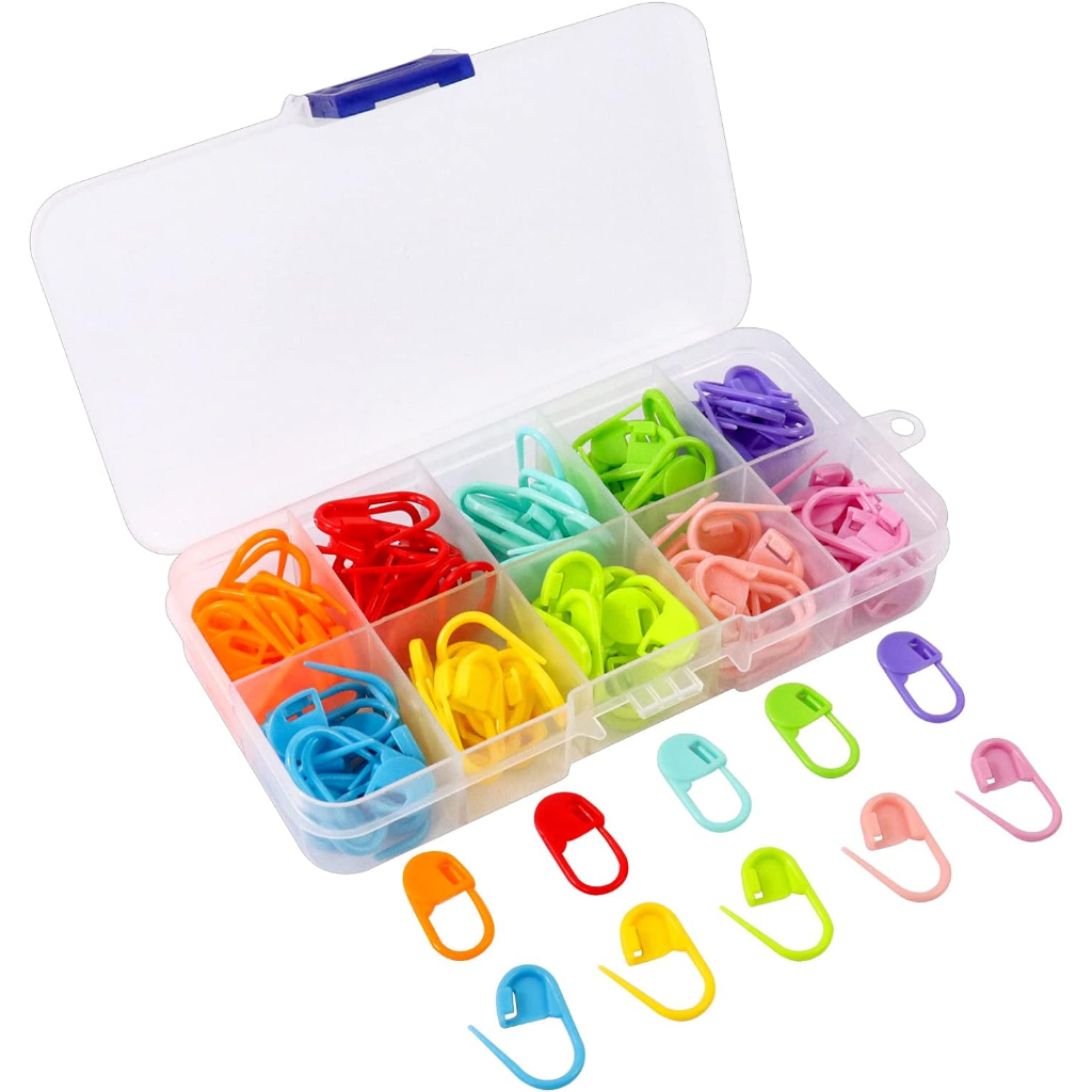 [Ready Stock] Redamancy Stitch Markers 120 Pcs Stitch Markers Knitting ...