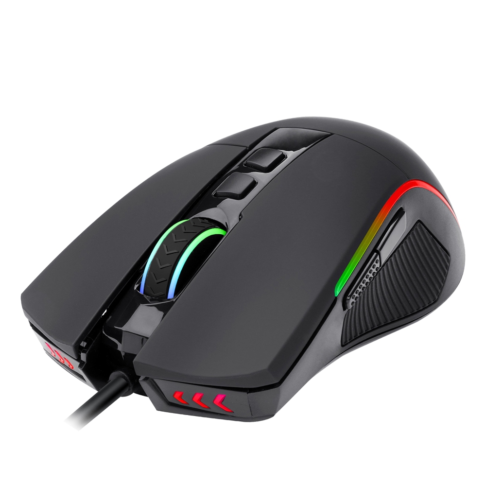 REDRAGON Lonewolf G105 RGB USB Wired Gaming Mouse 8000 DPI 8 buttons ...