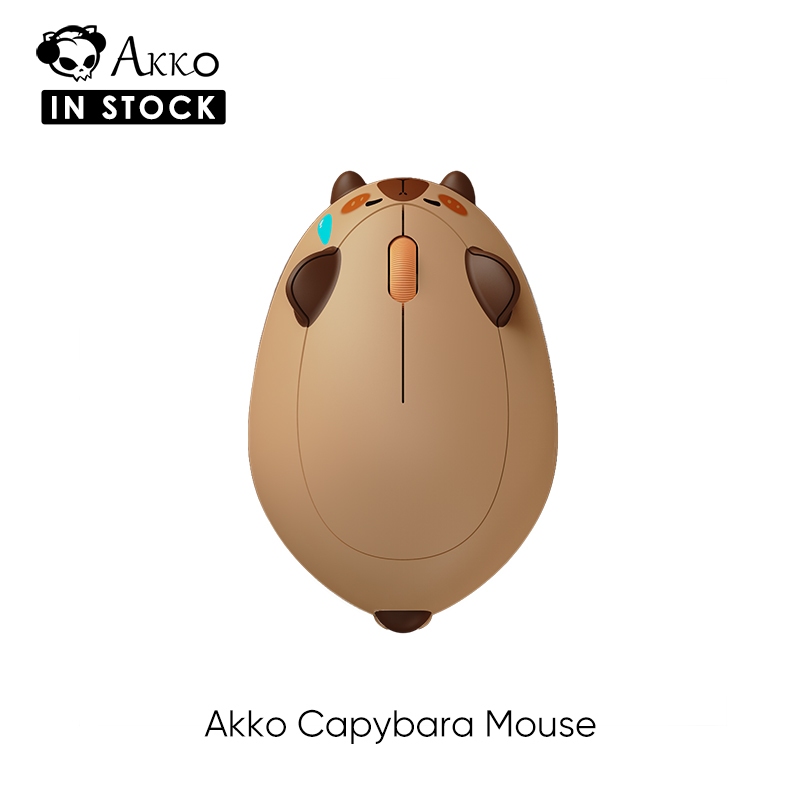 Akko Capybara Theme 2.4GHz Wireless Mouse for PC Laptop Computer ...