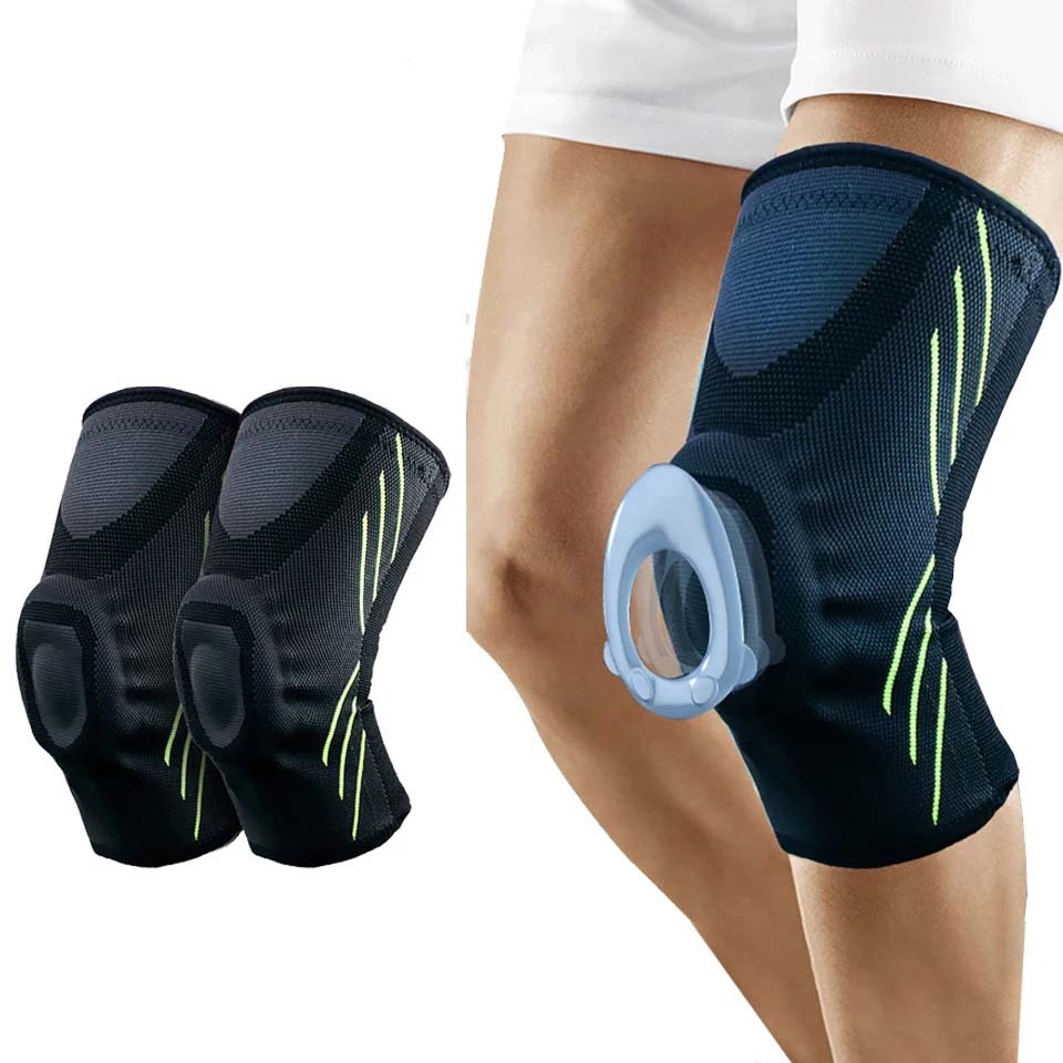 NEENCA 1 Pcs Elastic Knee Pads Patella Silicone Pad Knee Brace With Non ...