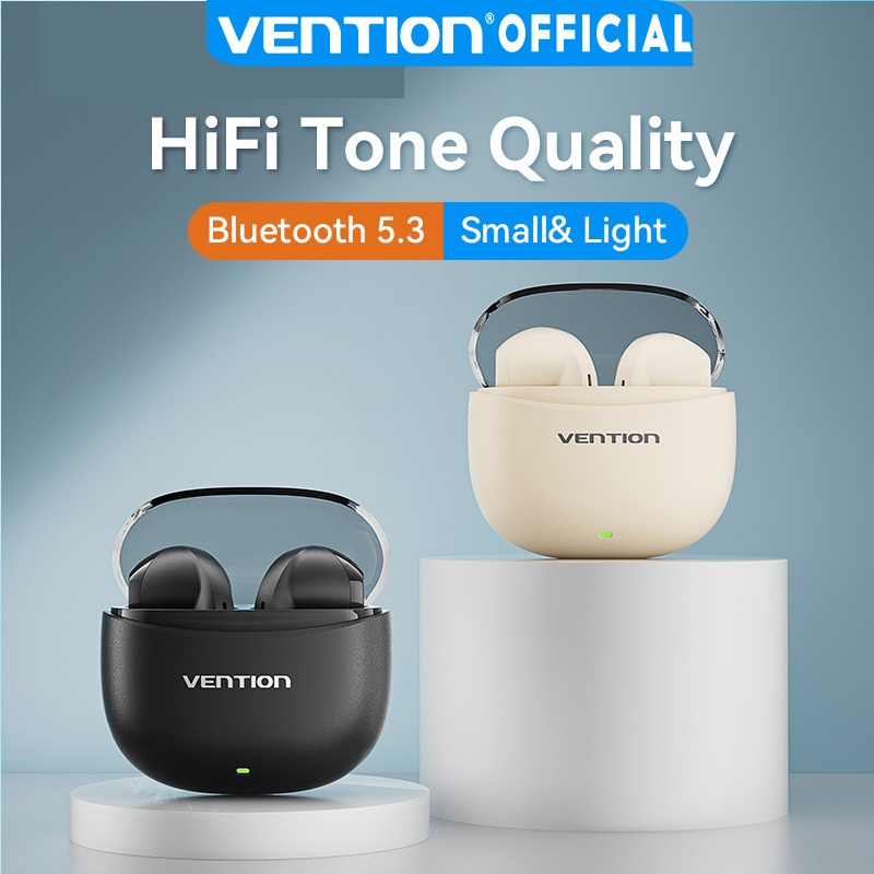 Vention TWS Earphone Bluetooth 5.3 AI-Based ENC With 22 Hrs Touch Control E07 Wireless Earphone ...
