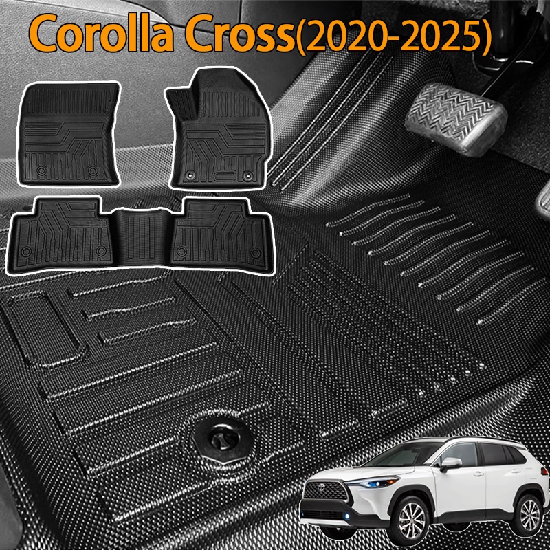 3D Car mat Corolla Cross(2020 - 2025)Car Mat car floor mat 3D foot mat ...