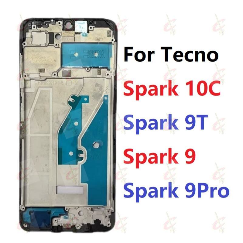 LCD Front frame for Tecno Spark 10C 8P 9T KI5k KI5m KI5q KH6 KG7 ...