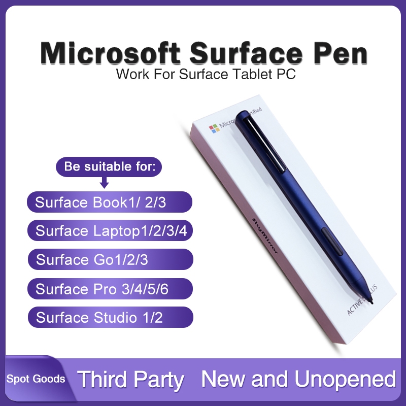 Surface Pen (Active Stylus) For Microsoft Surface Pro 3 Pro4 Pro5 Pro6 Tablet Surface Go 1 2 3 ...