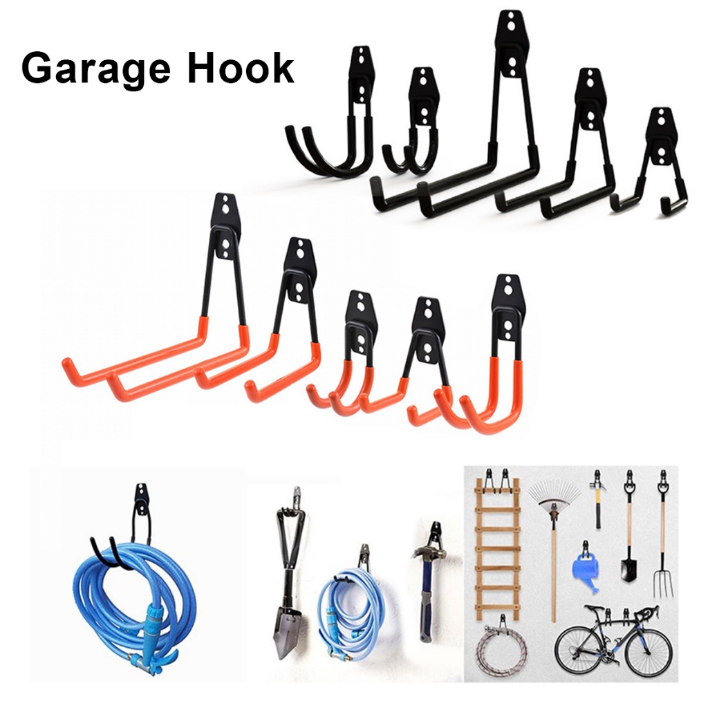 Garage Hook Heavy Duty Hooks Wall Mounted Hangers Sturdy Durable ...