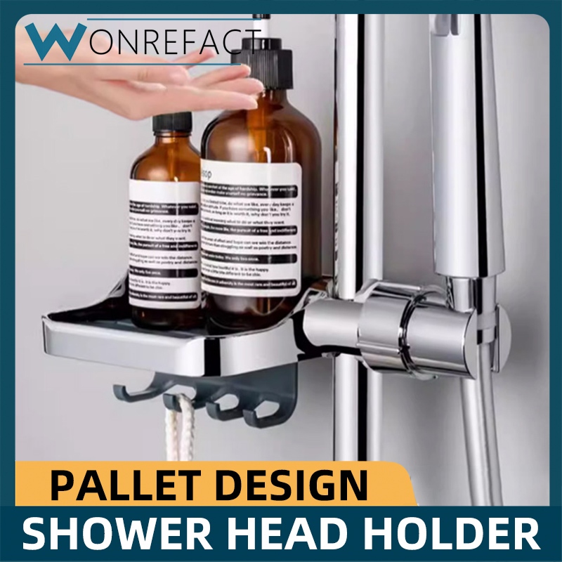 Adjustable Shower Head Bracket Frame Bathroom Toilet Bracket Bathroom ...
