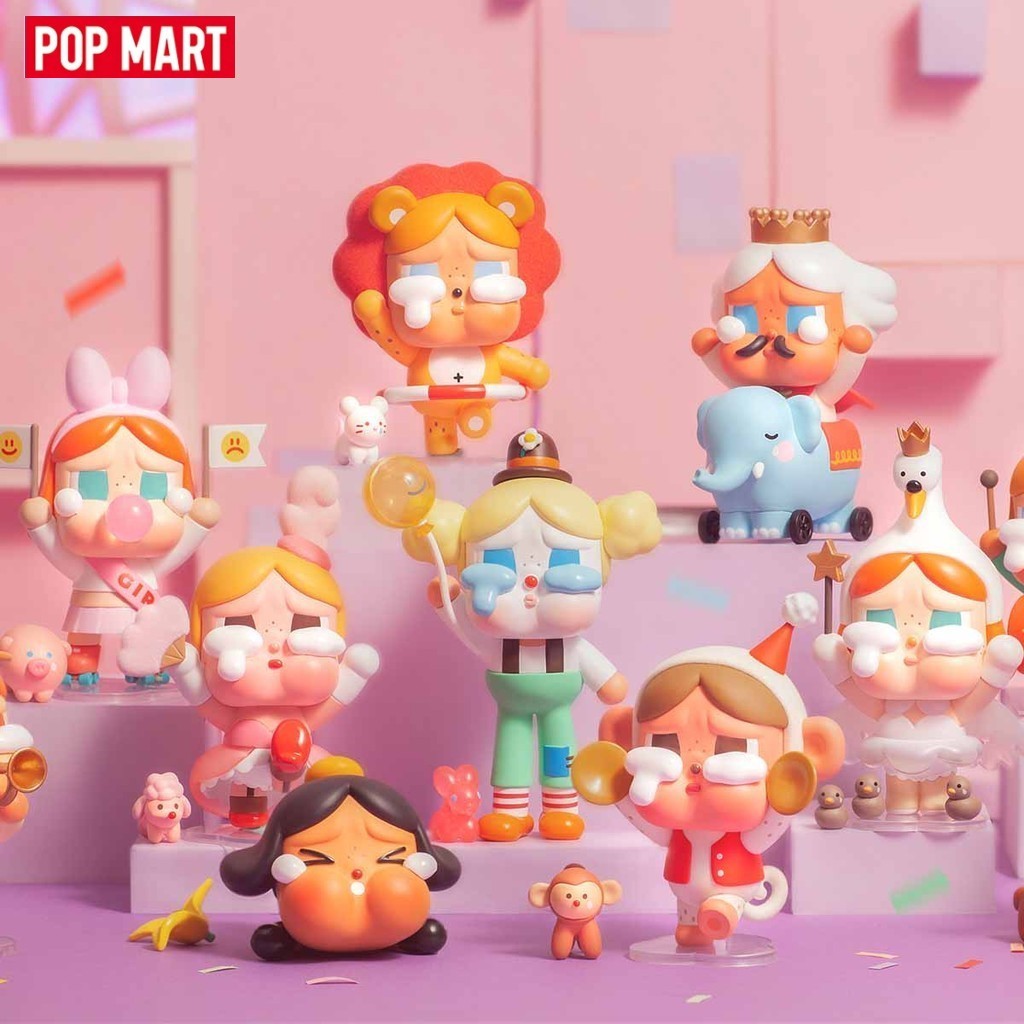 POP MART Crybaby Crying Parade Series Blind Box Toys Guess Bag Mystery ...