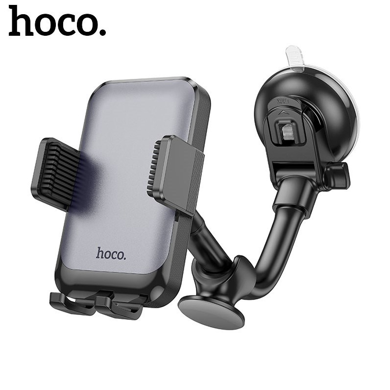 HOCO H27 Car Phone Holder Push Type Car Holder Center Console ...