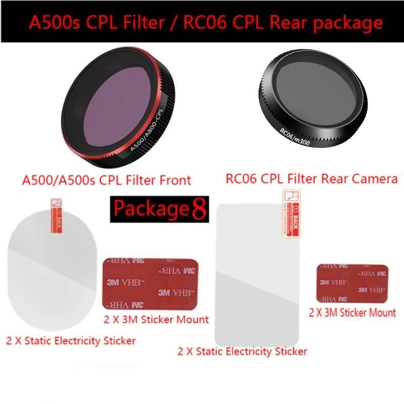 For 70Mai Dash Cam For A500S CPL Filter RC06 Rear Camera CPL Filter For ...
