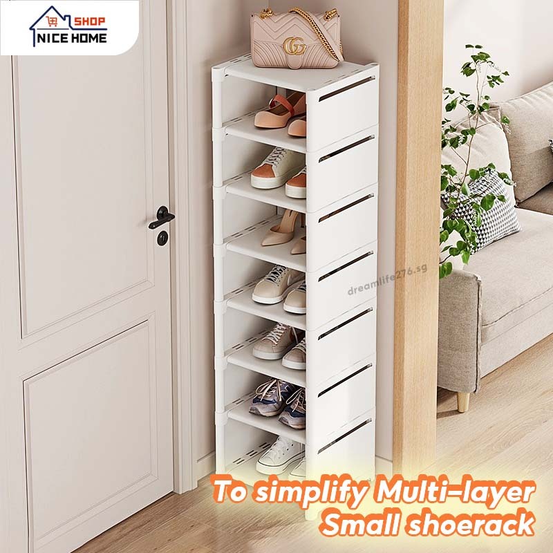 Shoe Rack Shoe Cabinet Narrow Shoe Rack Household Doorstep Shoe Storage ...