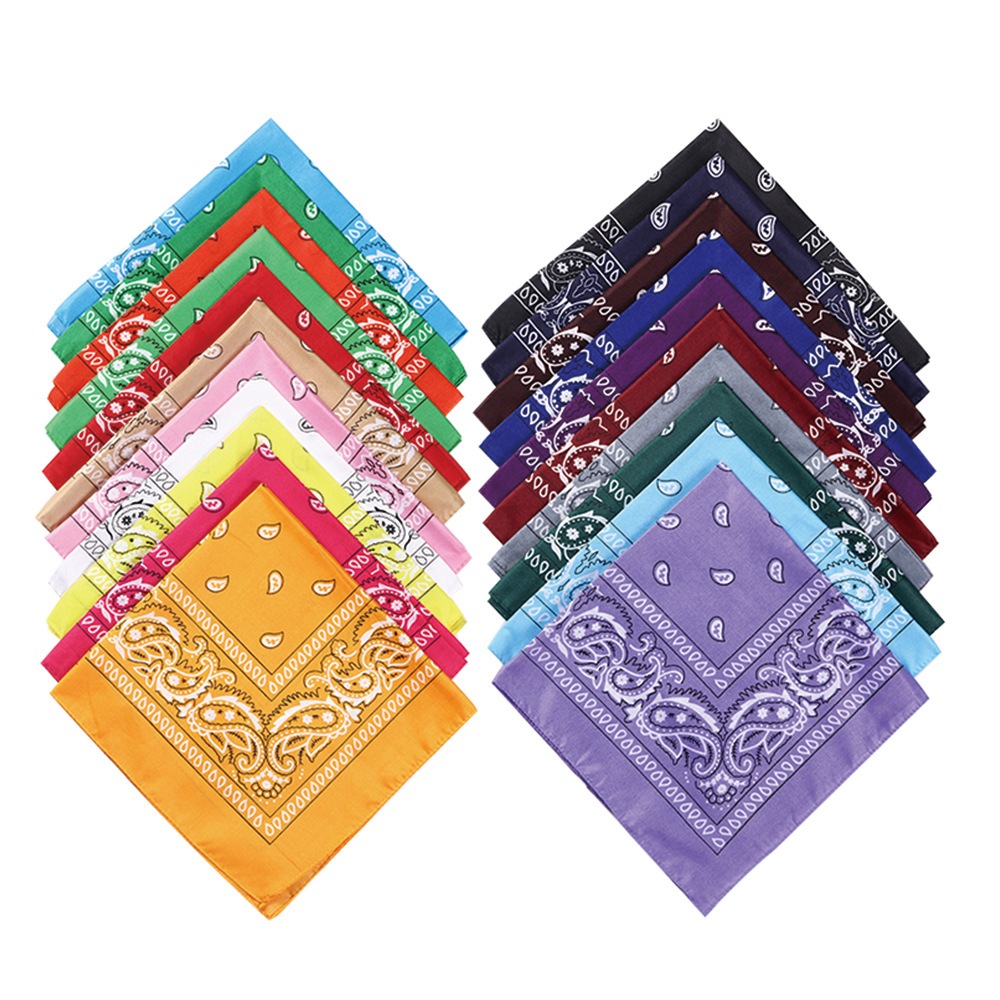 Bandana Panyo 100% Cotton Fashion Hip Hop Classic Paisley Bandana ...