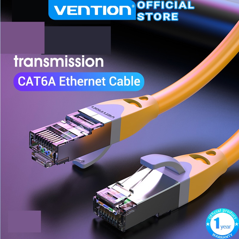 Vention CAT6 15M 20M Ethernet Cable Sheilding 1000Mbps RJ45 Gigabit ...