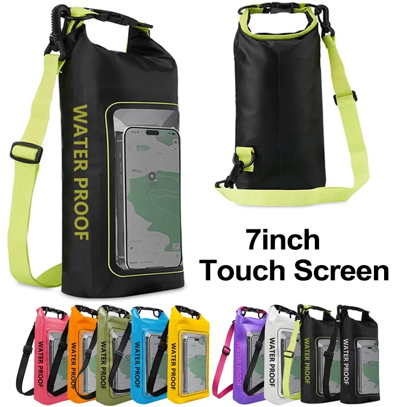 2L Dry Bag Touch Screen Waterproof Bags for Trekking Drifting Rafting ...