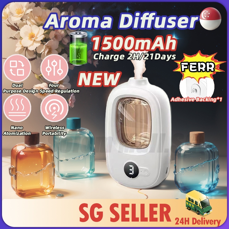 Automatic Aroma Diffuser Home Air Freshener Wall Mount Aromatherapy ...