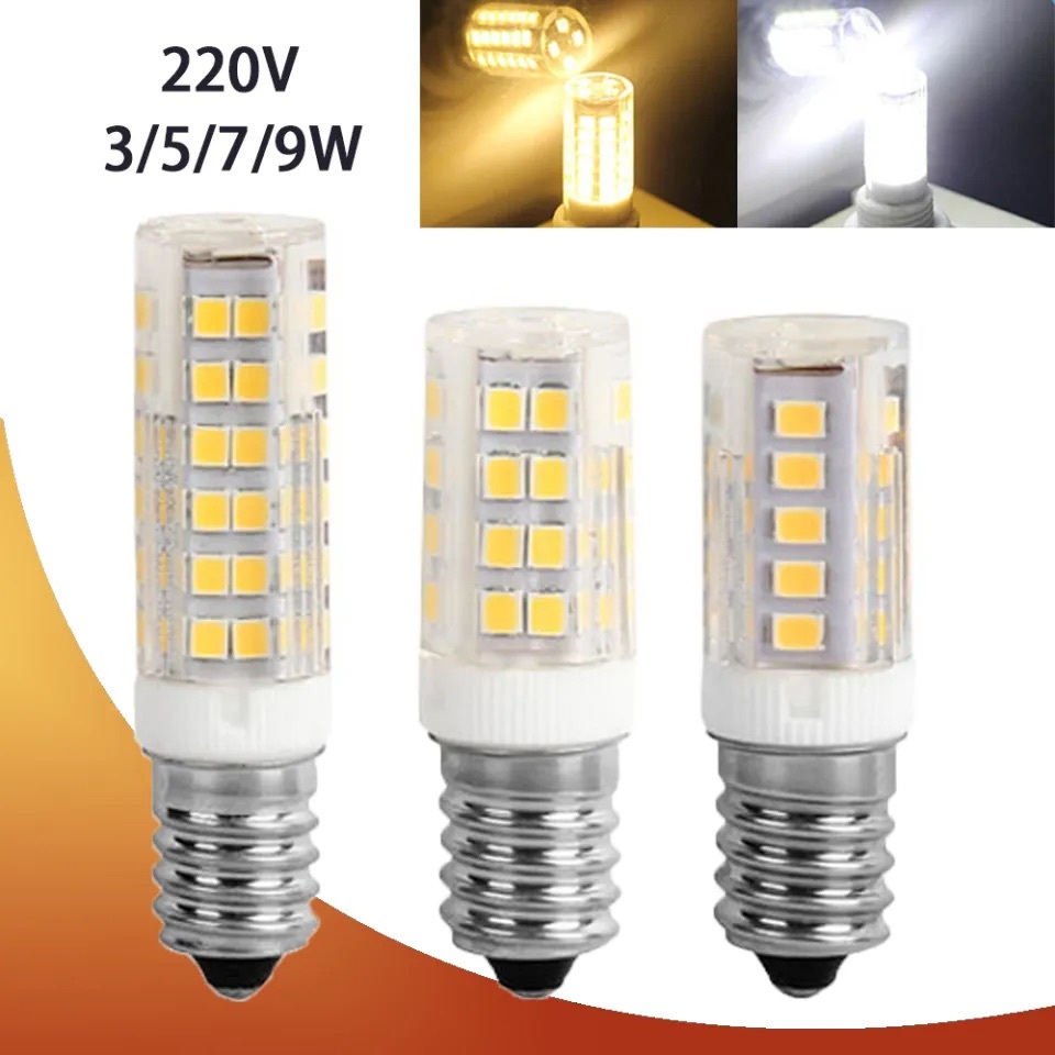 Ceramic G4 G9 LED Light bulb 3000K/4000K/6000K Cool White E12 Himalayan ...