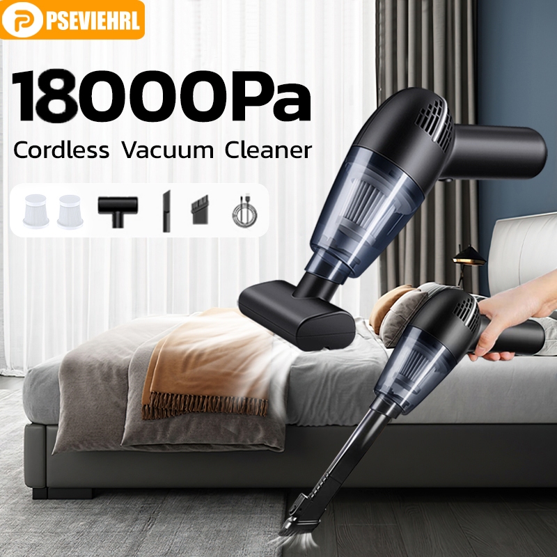 3in1 Cordless Vacuum Cleaner 18000Pa Mini Handheld Vacuum Small Vacuum ...