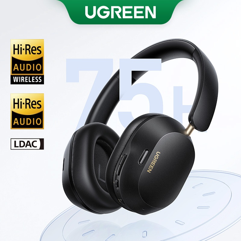UGREEN Studio Max5c Hi-Res Audio Noise-Cancelling 75H Long Battery Life Bluetooth 5.4 Bluetooth ...