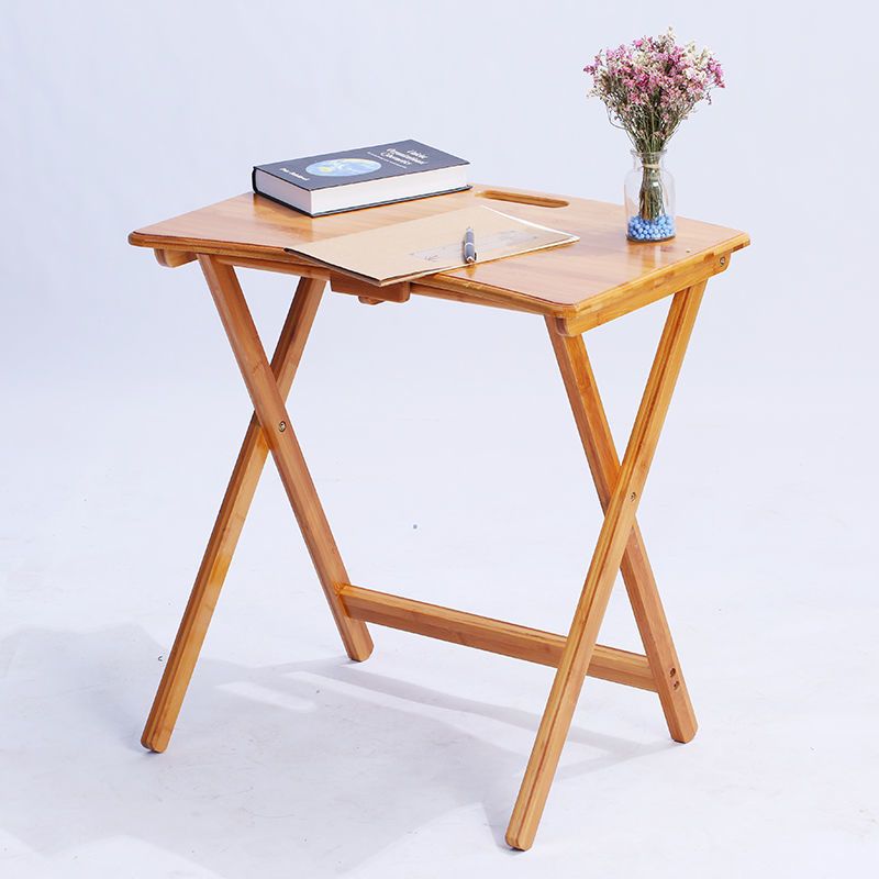 Portable Folding Table Study Table Camphor Pine Table Small Folding ...