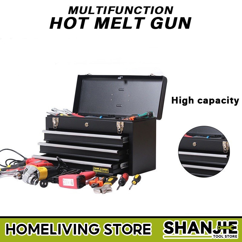 Tankstorm Household Multifunctional Toolbox Portable Hardware Storage ...