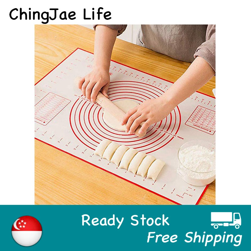 Platinum Glass Fiber Silicone Baking Mat Pad Baking Sheet Pizza Dough ...