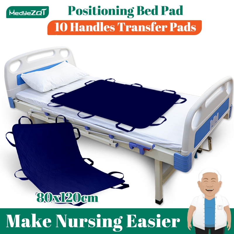 Positioning Bed Pad 80x120cm（31.5"x47.2"）10 Handles Transfer Pads ...