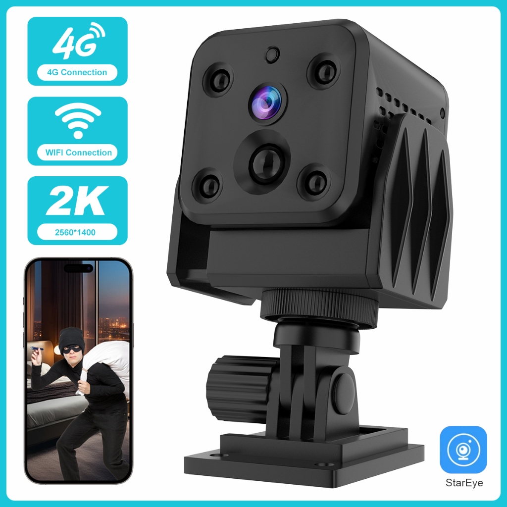 Security Wireless Camera Mini Camera Portable Indoor Video Surveillance ...